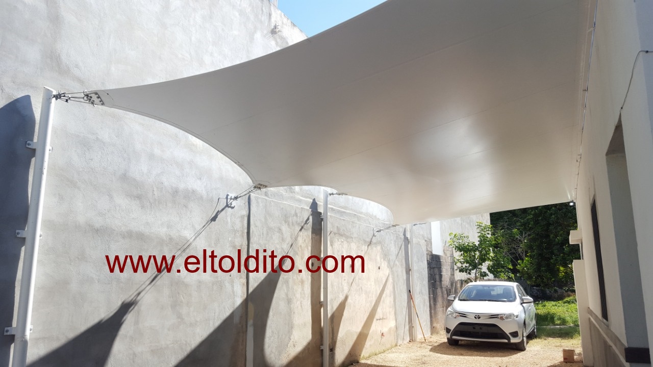 15.- Velaria con lona black out | El Toldito